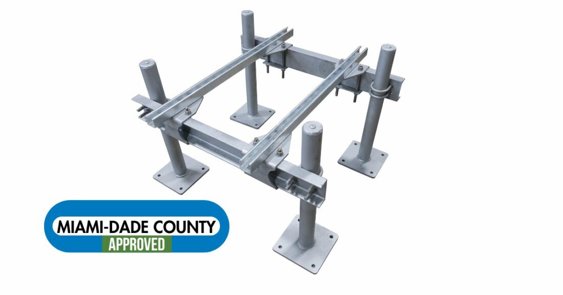 Mechanical Equipment Stand (Miami-Dade Approved) - MIRO Industries, Inc.