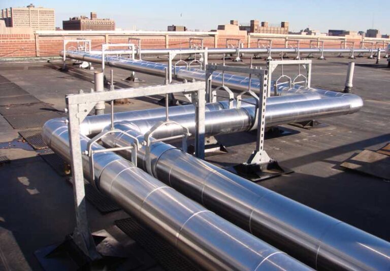 Rooftop Pipe Hangers and Stands - Custom Pipe Supports - MIRO ...