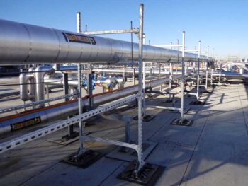 Rooftop Pipe Hangers and Stands - Custom Pipe Supports - MIRO Industries, Inc.