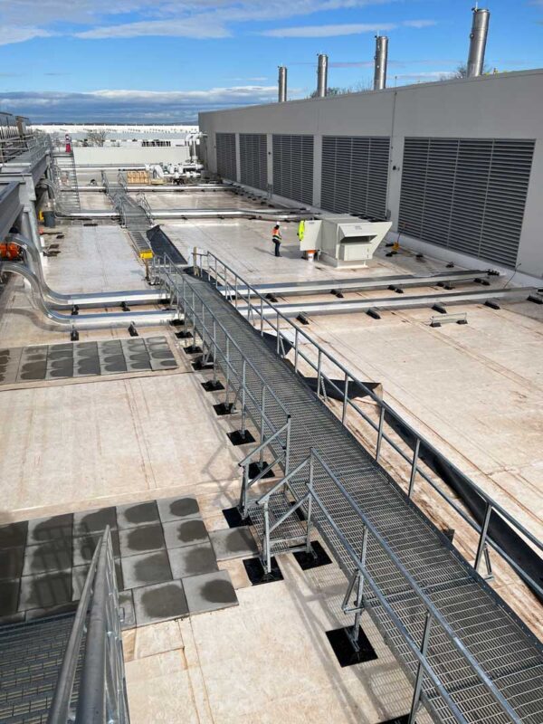 Rooftop Data Center Solutions by MIRO Industries | Walkways, Stairs ...