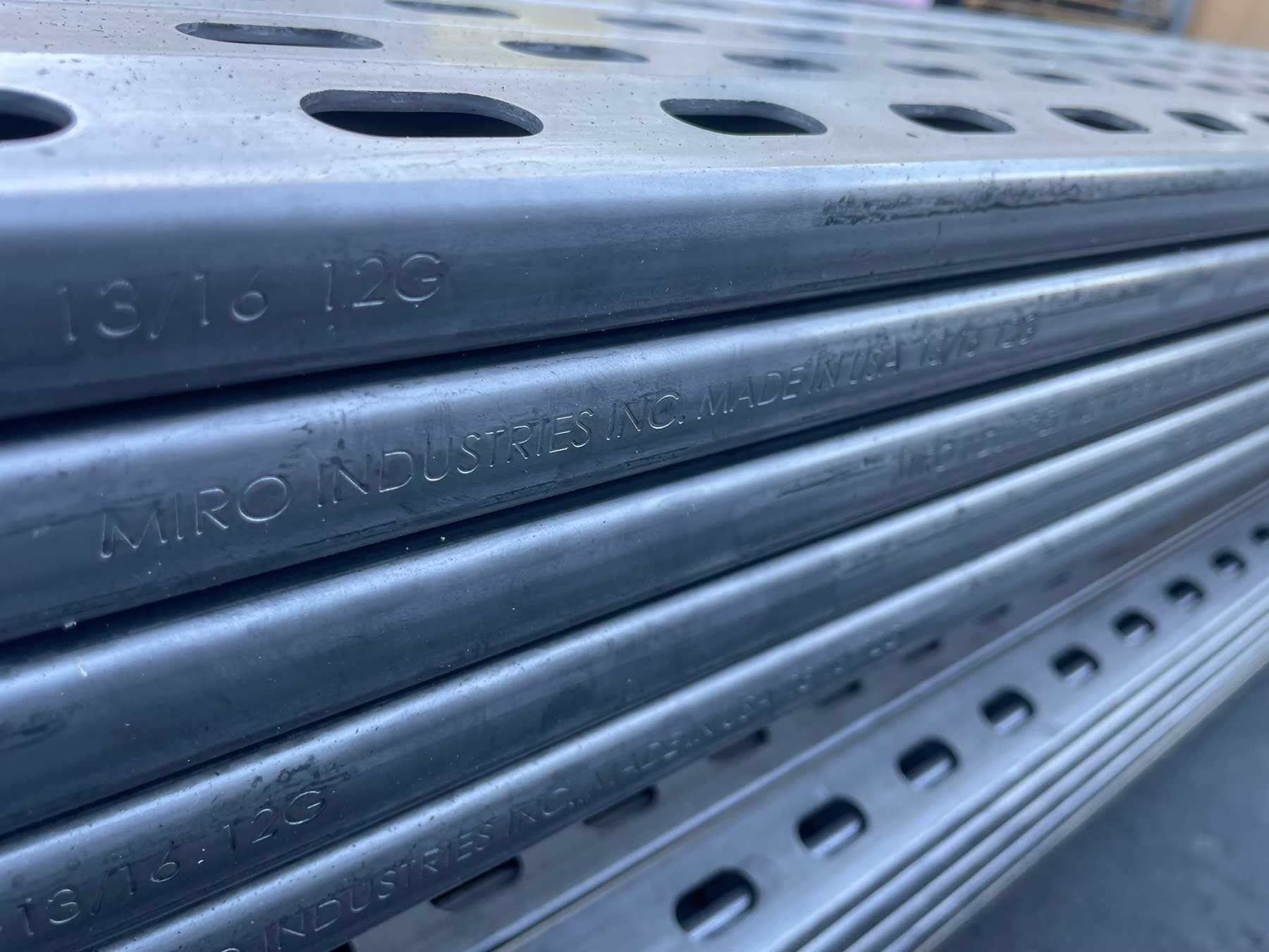 Strut Channel Utah - Pre-Galv Solid & Slotted - MIRO Industries, Inc.